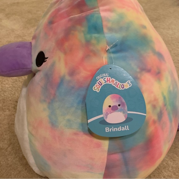 Squishmallows | Toys | Nwt Squishmallow 6 Brindall Platypus Rainbow ...